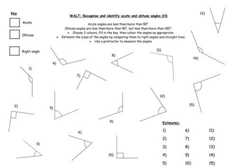 Recognising And Identifying Angles Teaching Resources Identifying Angles Teaching Resources