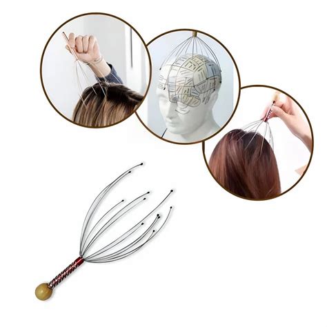 393 Head Massager Relaxing Head Massager For Stress Relief And Scalp Stimulation At ₹ 17