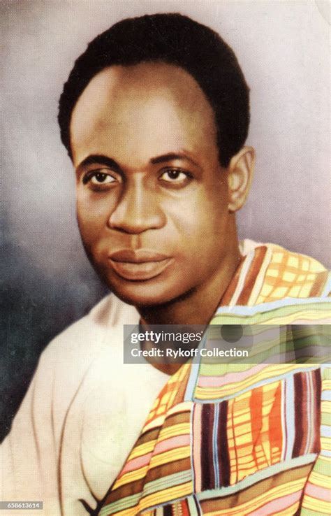 Postcard Depicts Prime Minister Of Ghana Dr Kwame Nkrumah July