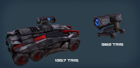 Sci Fi Rts Assets Set Model Turbosquid 1413921