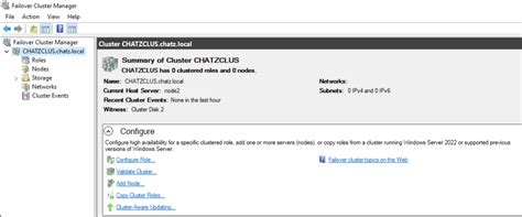 Step By Step MS SQL Database Cluster Configuration Using SQL 2019 On Server 2022 Chathura