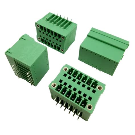 3 50mm Double Layers Pluggable Series Pcb Socket Connector Terminal