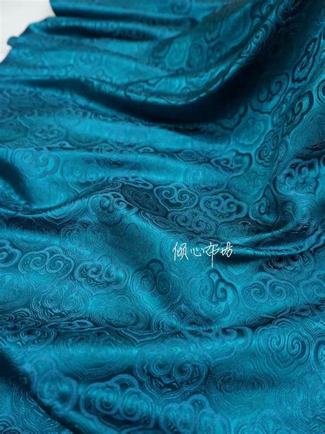 7 Colors Cloud Style Brocade Fabric Jacquard Fabric Costume Dress