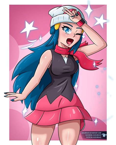 Dawn ~ Pokemon Diamond And Pearl By Ax3lbravo On Deviantart Pokemon