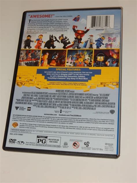The Lego Movie Dvd 2014 2 Disc Set Special Edition Dvds And Blu Ray