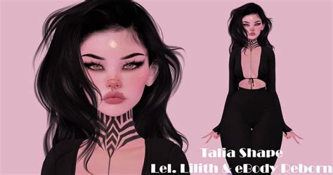 Second Life Marketplace Talia Shape Lelutka Lilith And Reborn