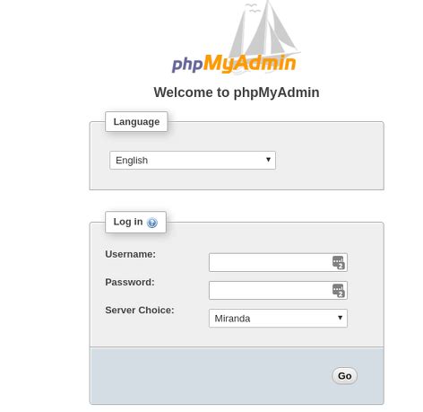 Administrar La Base De Datos Mysql Usando Phpmyadmin