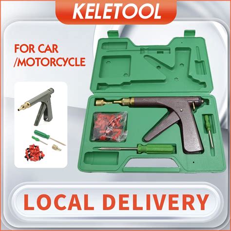 Alat Tambal Ban Pistol Perbaikan Ban Tubeless Mobil Sepeda Motor