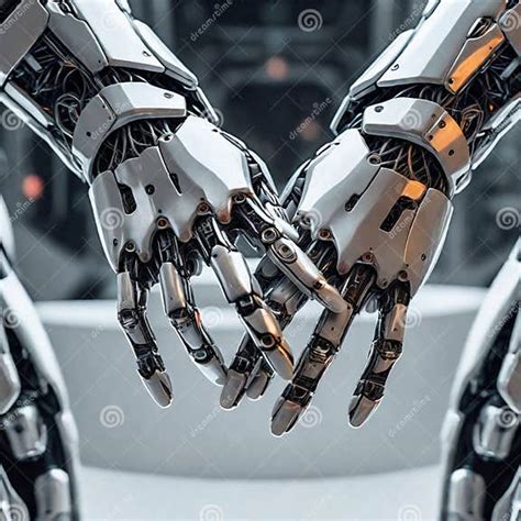 robotic hands artificial intelligence machine learning big data