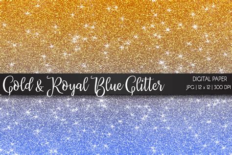 Royal Blue Glitter Wallpaper