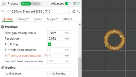 XY Hole Contour Compensation Bambu Lab Wiki