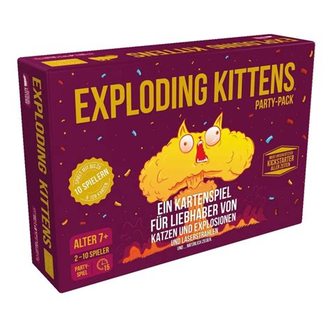 Exploding Kittens Party Pack De Exkd0048