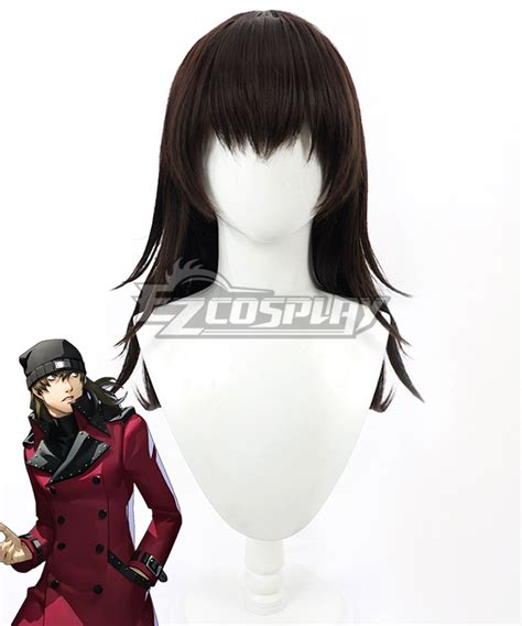 Persona 3 Reload P3r Shinjiro Aragaki Brown Cosplay Wig