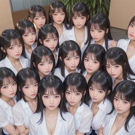 Japanese Cloning Girls Perfect Clone Girls Raw Photography Art