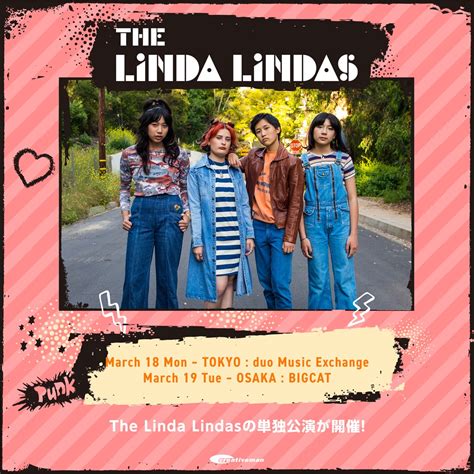 「punkspring 2024」に出演するthe Linda Lindas、単独公演の開催が決定 Punkloid