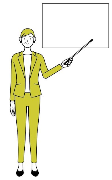 Premium Vector Simple Line Drawing Illustration Of A Senior Woman In