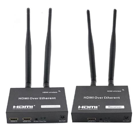 Kit Extensor HDMI Sem Fio Wireless até m Função IR p HDMatters Cabo HDMI Magazine Luiza