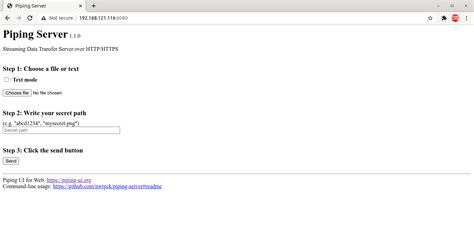 Transfer Files Between Any Devices Using Piping Server Ostechnix