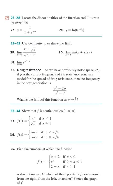 Solved 27 28 Locate The Discontinuities Of The Function And