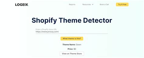 Shopify Theme Detector How To See What Competitors Are Using
