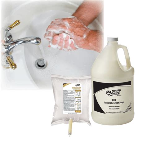 Health Guard® Job Antiseptic Lotion Soap Pour Top