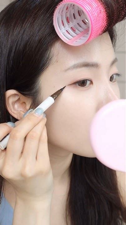 남자친구가 좋아하는 속쌍 메이크업 Shorts 데일리메이크업 쿨톤메이크업 Youtube