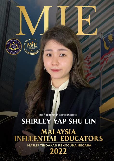 Shirley Yap Shu Lin Malaysia Influential Educators