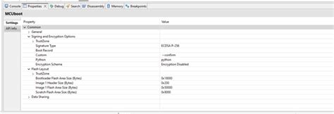 the combined file of mcuboot and the primary application is not functioning correctly when flash