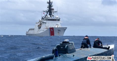 National Coast Guard Boards Submarine Loaded With Drugs My Paris Texas