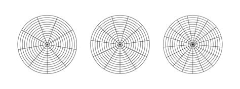 Rueda De Vida Plantillas Circulo Diagramas De Vida Estilo Balance