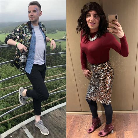 Transformation Tuesday Is Living My Best Life In Both Genders R