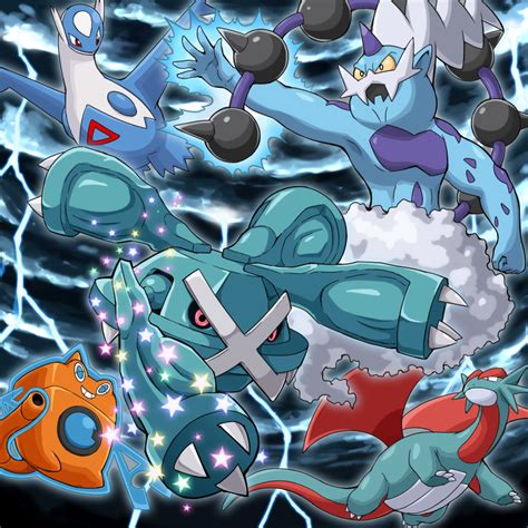 Pokemoa Latios Metagross Rotom Rotom Wash Salamence Thundurus