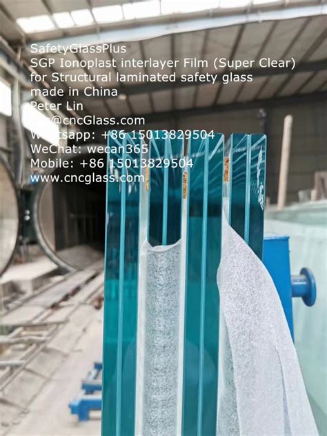 Sgp Ionoplast Interlayersuper Clear For Structural Laminated Safety