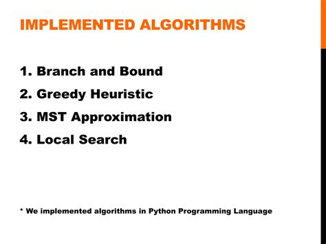 Group Y Algorithm Presentation Ppt