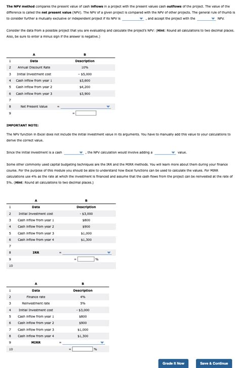 Solved The Npv Method Compares The Present Value Of Cash