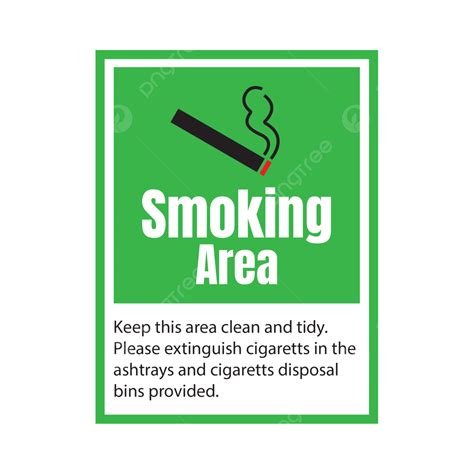 รูปเวกเตอร์ป้ายพื้นที่สูบบุหรี่ Png อนุญาตพื้นที่สูบบุหรี่ อนุญาตให้สูบบุหรี่ได้ เขตสูบ