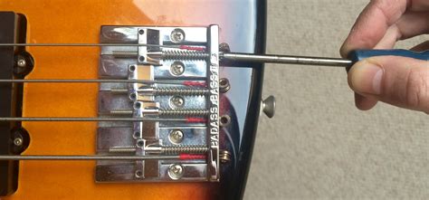 Setting Intonation On A Bass — Haze Guitars