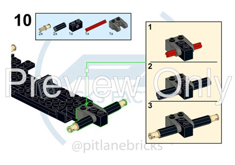 Lego Moc F1 Mercedes W11 By Pit Lane Bricks Factory Rebrickable