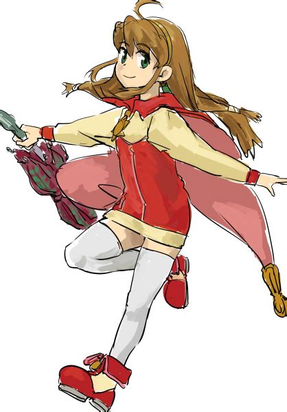 Fujioka Toki Lilka Eleniak Wild Arms Wild Arms 2 1girl Ahoge