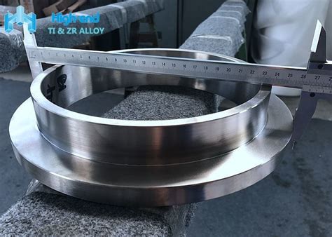 Gr2 Titanium Weld Neck Flange Hg20615 Flat Face Weld Neck Flange