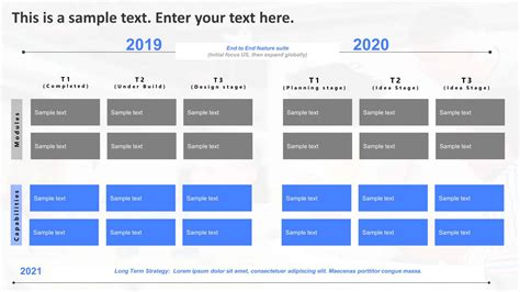 Product Roadmap Ppt Template