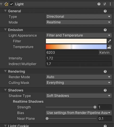 Outdoor Lighting Settings Unity Engine Unity Discussions
