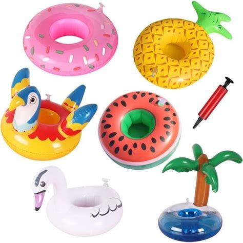 Porte Gobelet Flottant Porte Gobelet Gonflable Bar Flottant Kit De