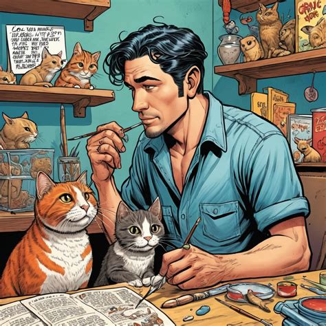 Man With Small Creatures In The 20s Stable Diffusion Online