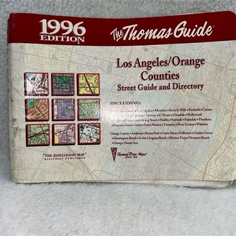 Thomas Guide Other Thomas Guide Los Angeles Orange Counties 996