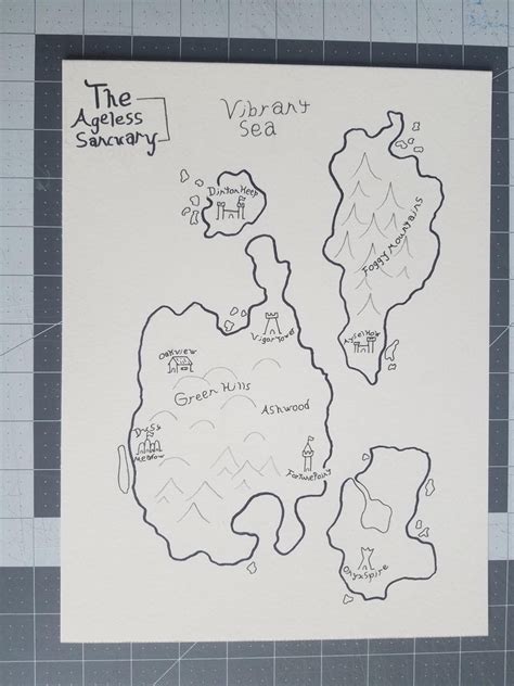 How To Draw Fantasy Maps 16 Steps With Pictures Instructables