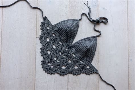 The Staycation Crochet Top Boho Crocheted Bra Pattern The Snugglery