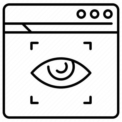 Retina Scan Browser Security Identification Scanning Verification