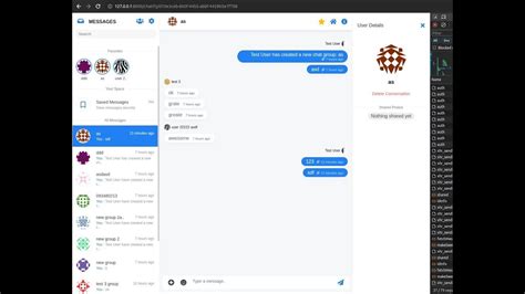 laravel realtime chat package chatify group chat feature installation youtube