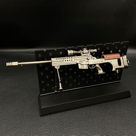 Jng 90 Miniature Metal Sniper Rifle 65cm649 Leones Marvelous Items